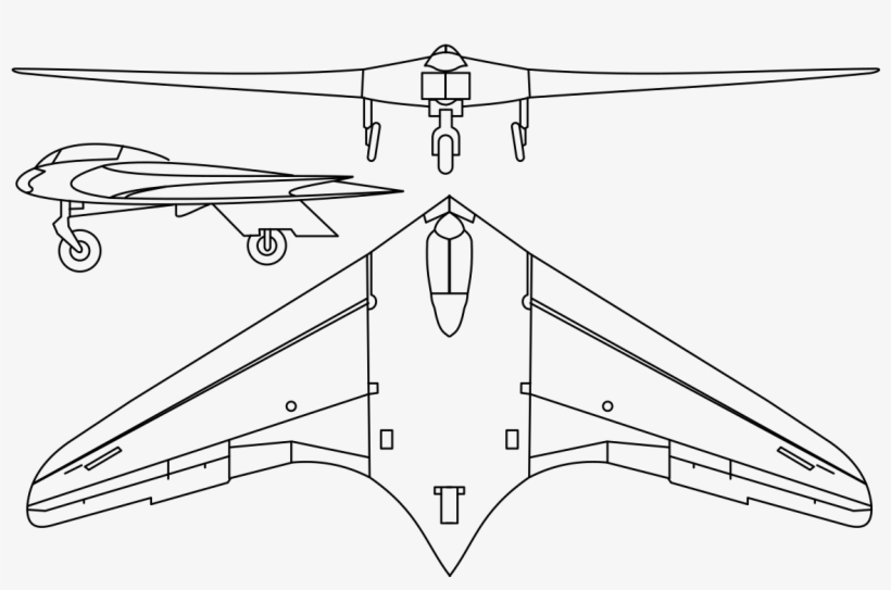 Drawn Jet Airplane Wing - Desain Pesawat Cepat - Free Transparent PNG ...