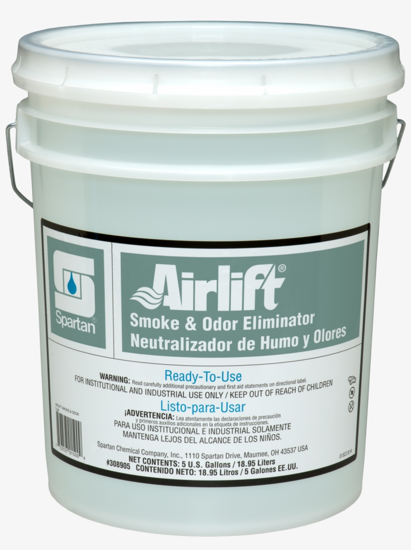 308905 Airlift Smoke And Odor Eliminator - Spartan Dmq Damp Mop Neutral ...