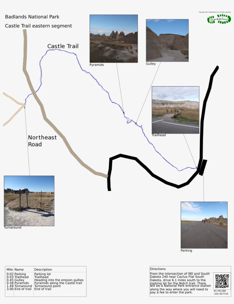 Castle Trail Eastern Segment - Map - Free Transparent PNG Download - PNGkey