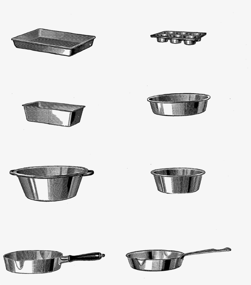Digital Baking Collage Sheet Downloads - Cup - Free Transparent PNG ...