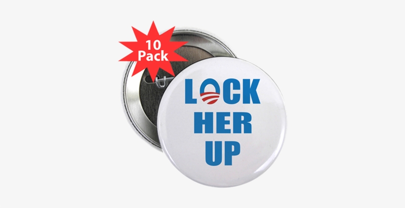 Button Pack) (lock Her Up) - 2.25 Inch Button (10 Pack) Smileyface ...