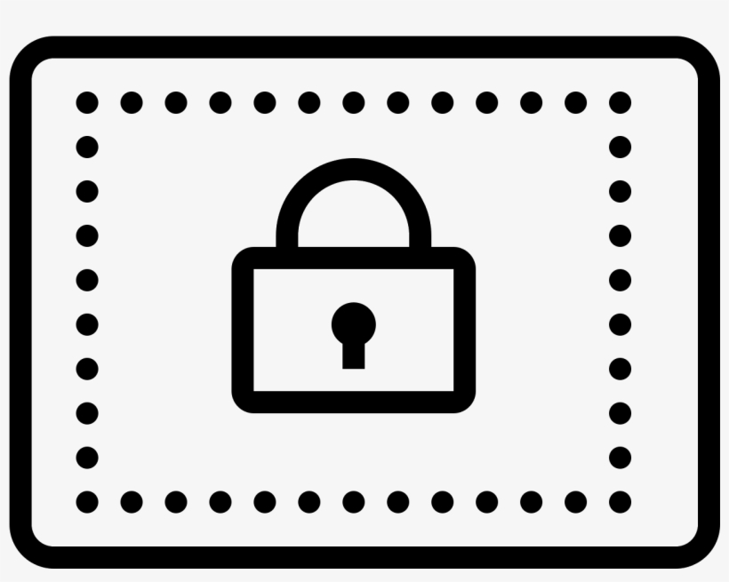 This Image Is Of A Small Lock Floating Above An Electronic - Icone Ram ...