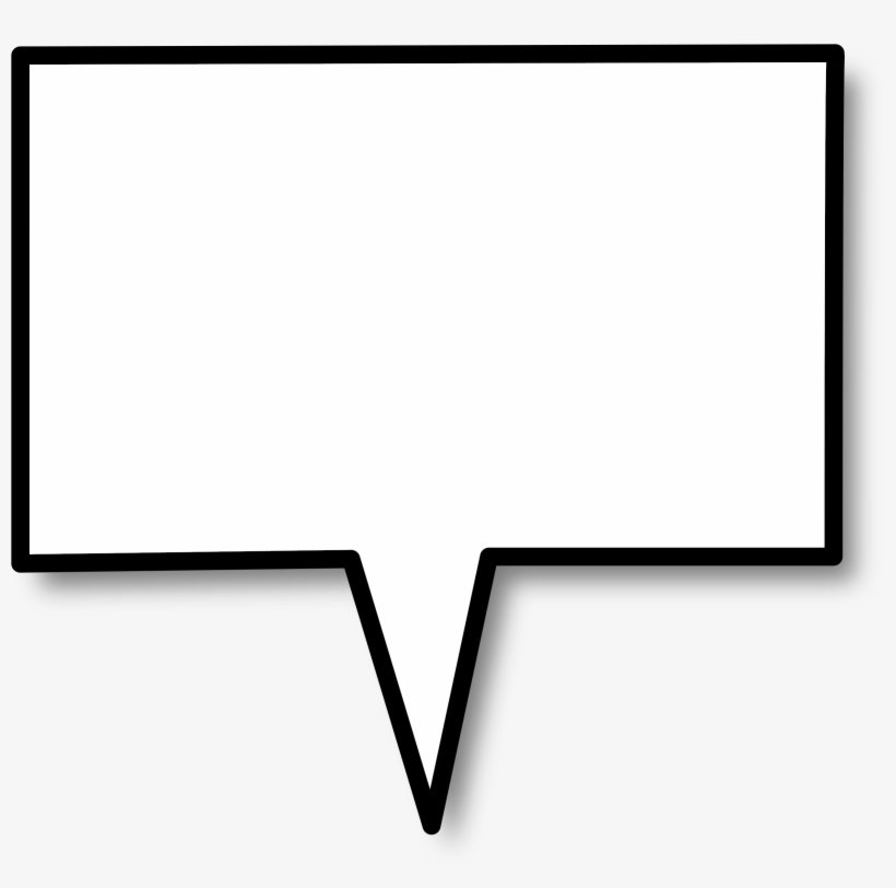 This Free Icons Png Design Of Callout Rectangle Center - Free ...