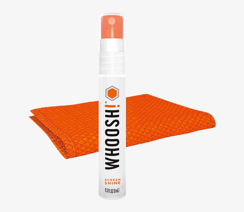Whoosh 8ml - - Whoosh Screen Shine 0.3 Oz - Free Transparent PNG ...