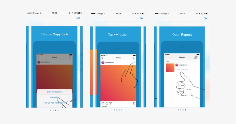 Instagram Repost App - Mobile App - Free Transparent PNG Download - PNGkey