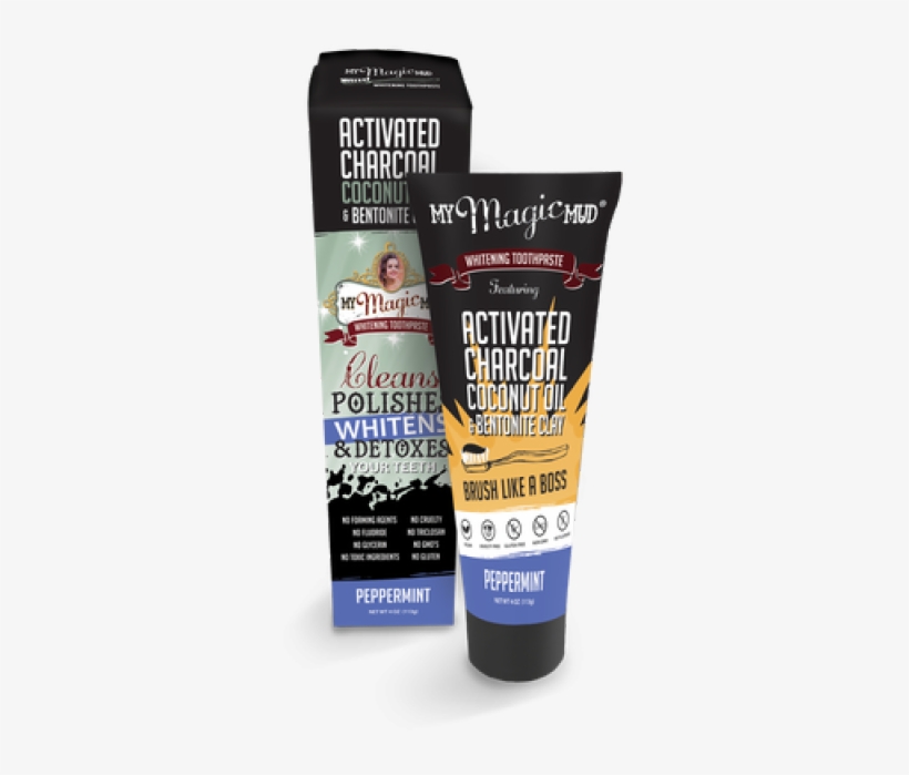 My Magic Mud - Activated Charcoal Whitening Toothpaste - Free ...