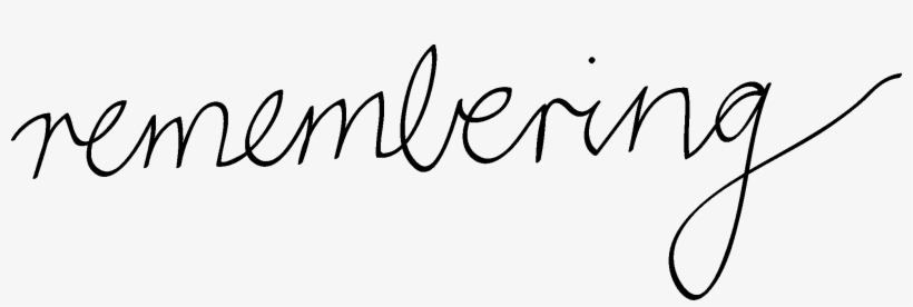 Remembering Thinwa - Remembering Word - Free Transparent PNG Download ...