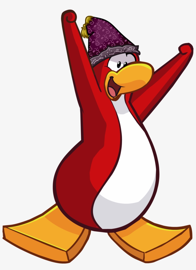 Cpt 413 Cheering Penguin - Cartoon - Free Transparent PNG Download - PNGkey