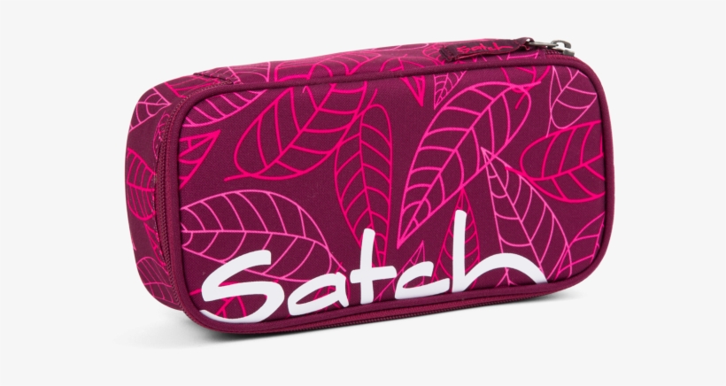 Satch Mäppchen Purple Leaves - Free Transparent PNG Download - PNGkey