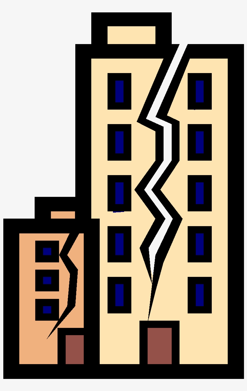 Building Earthquake Free On Dumielauxepices Net - Broken Building Clip ...