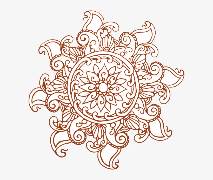Mandala Henna - Mehndi - Free Transparent PNG Download - PNGkey