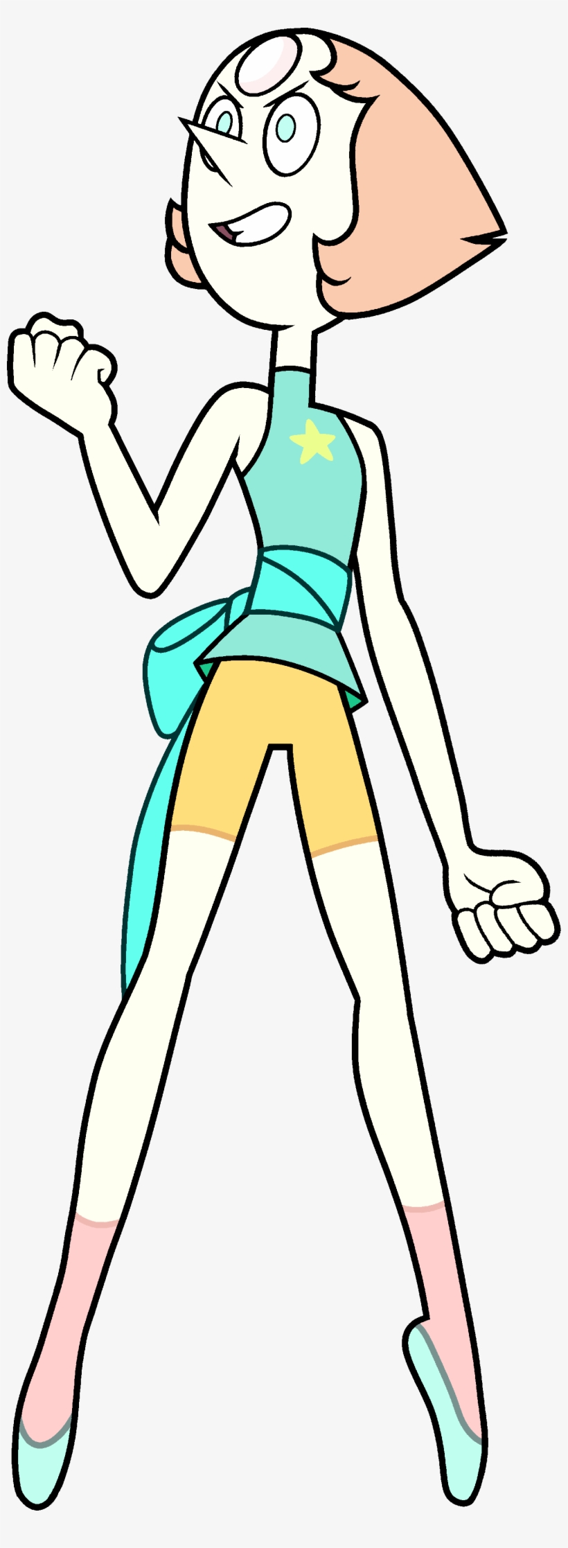 Pearl No Spear - Steven Universe Characters Pearl - Free Transparent ...