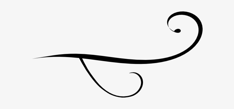 Swirl Clip Art At Clker - Simple Swirl Designs Png - Free Transparent ...