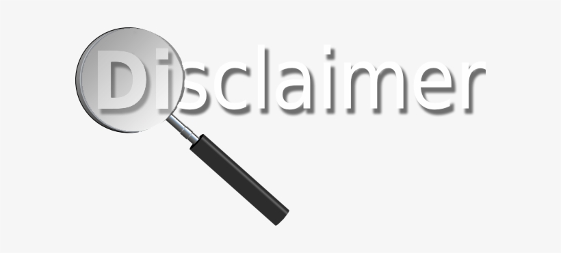 Disclaimer With Magnifying Glass Hi - Handheld Power Drill - Free ...