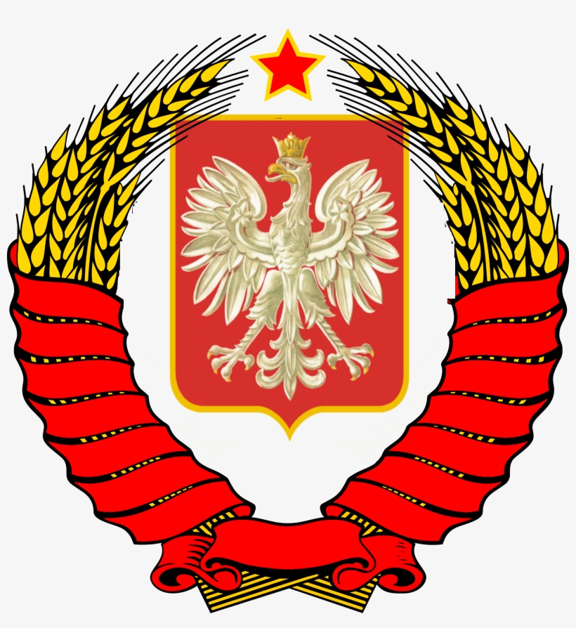 Soviet States Of Polish Socialists Coat Of Arms - Socialist Poland Coat ...