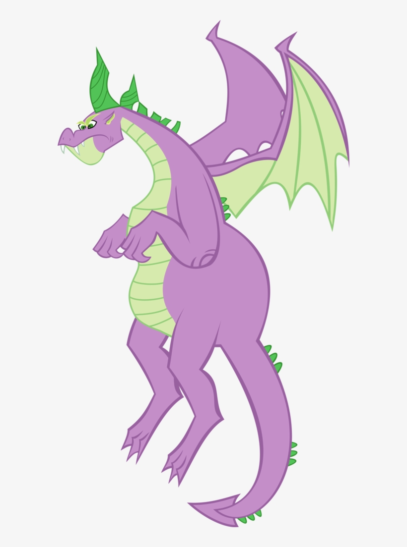 Vector Dragon Flying - Mlp Spikezilla - Free Transparent PNG Download ...