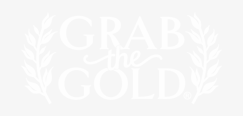 Grab The Gold Grab The Gold Logo 2017 White Brand Assets - Brand - Free ...