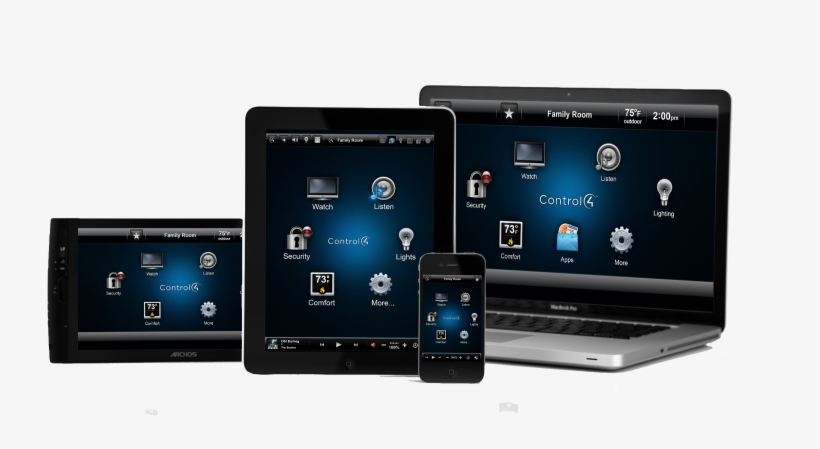 Myhome Apps Control4 - Control4 Mobile App - Free Transparent PNG ...