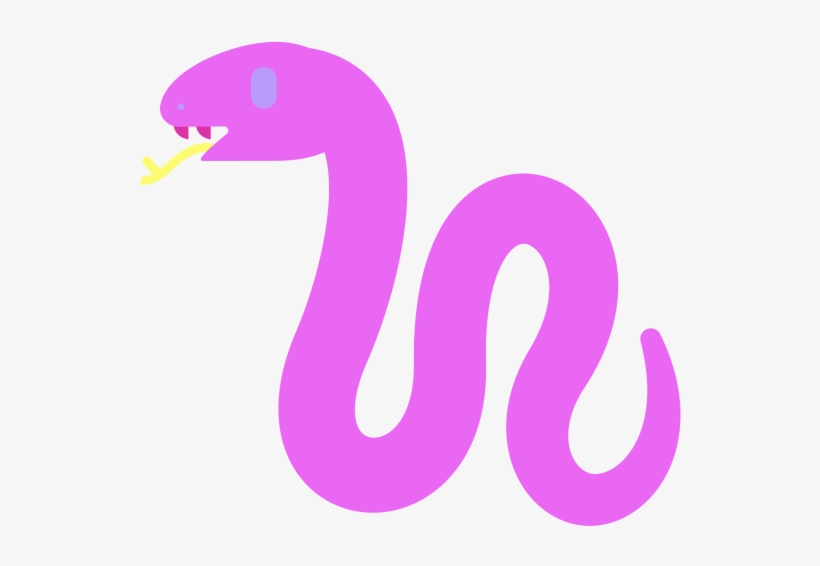U 1 F 40 D Snake - Emoticon Serpiente - Free Transparent PNG Download ...