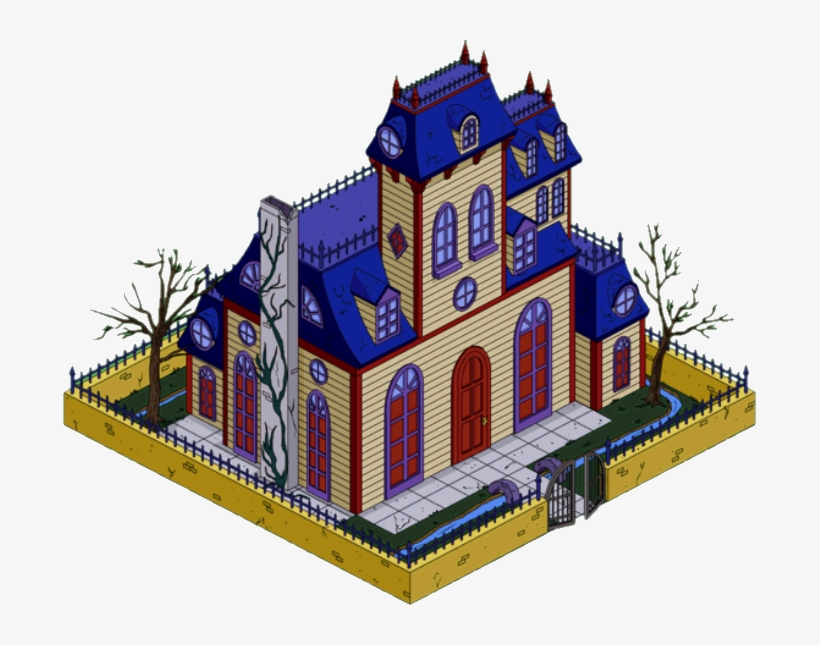 Bad Dream House Los Simpson - Free Transparent PNG Download - PNGkey