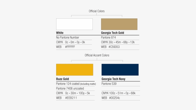 Colors - Georgia Tech Colors - Free Transparent PNG Download - PNGkey