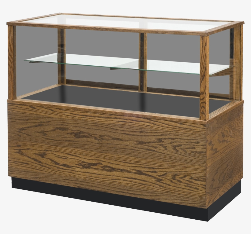 Contemporary Half Vision Retail Display Case With Storage - Display ...