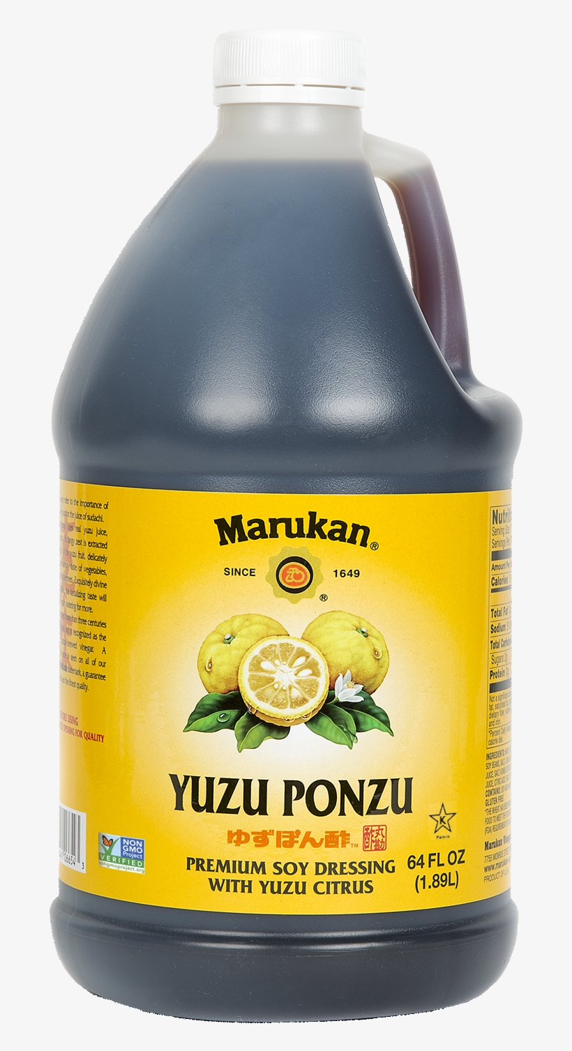 Marukan Premium Soy Dressing, Yuzu Ponzu - 12 Fl Oz - Free Transparent PNG Download - PNGkey