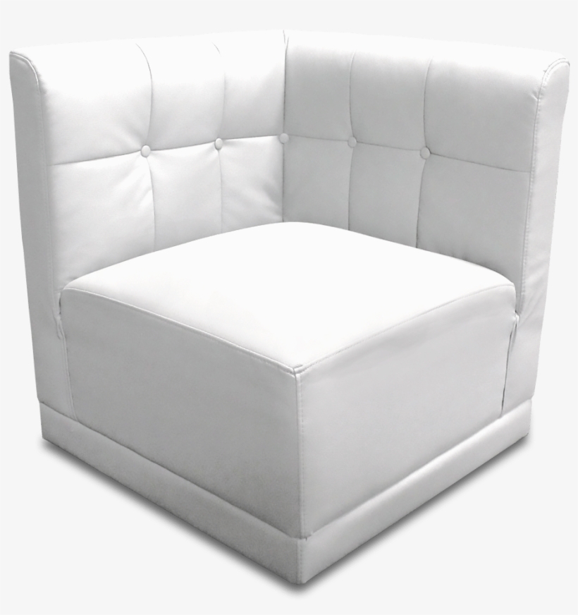 White Corner Front - Sleeper Chair - Free Transparent PNG Download - PNGkey
