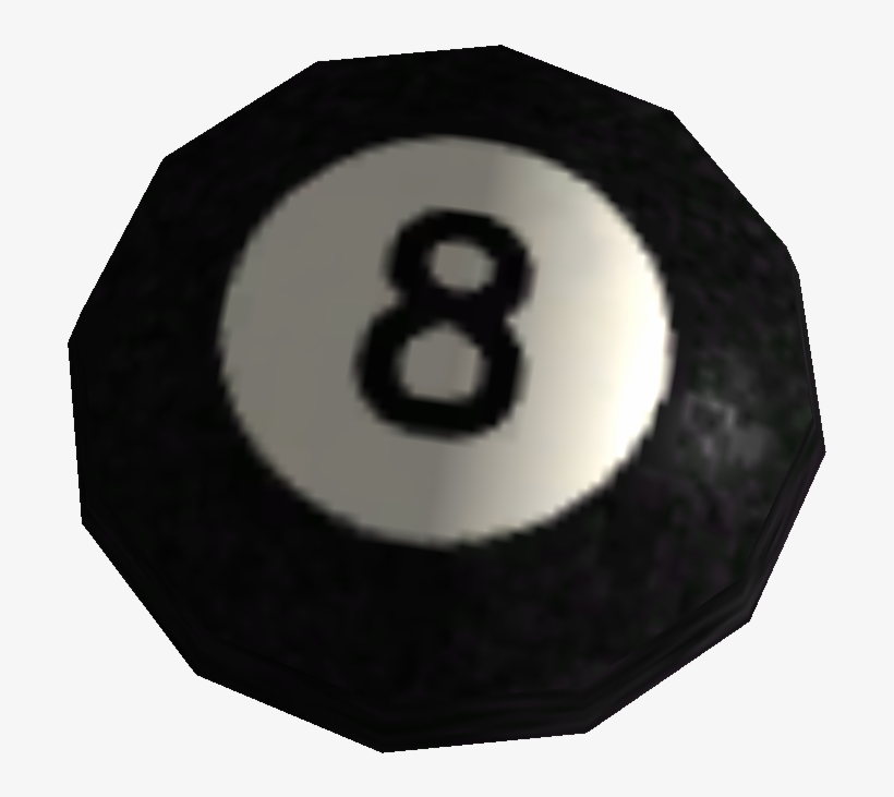 Lucky 8 Ball - Eight-ball - Free Transparent PNG Download - PNGkey
