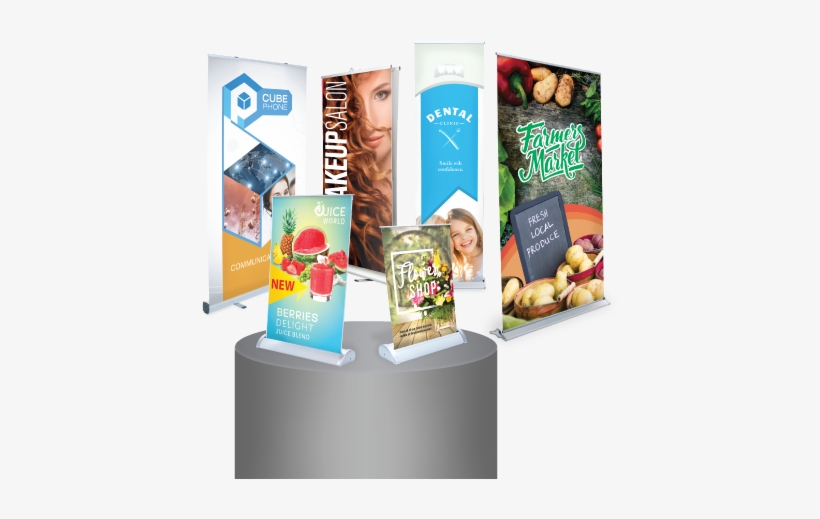 Table Top Retractable Banner Comes With Stand - Banner - Free ...
