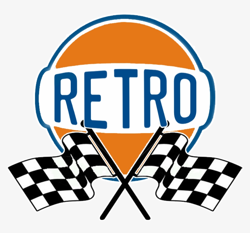 Retro Logo - Checkered Flag - Free Transparent PNG Download - PNGkey