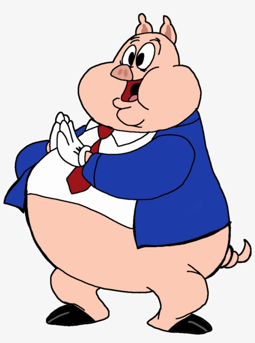 Porky-pig - New Looney Tunes Porky - Free Transparent PNG Download - PNGkey