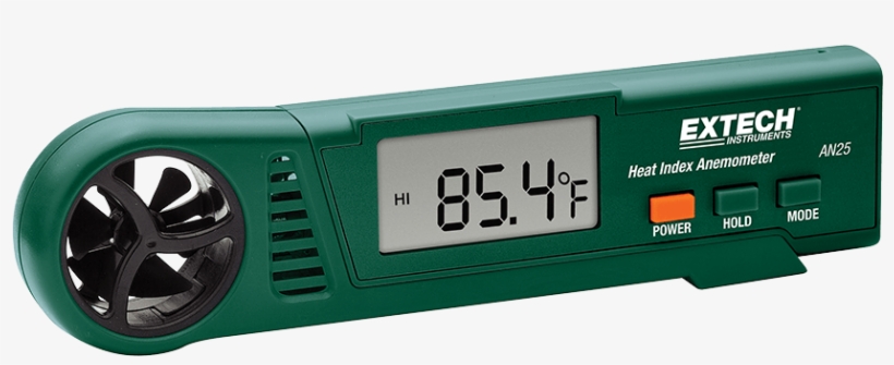 Extech An25 - Extech An25 Heat Index Anemometer - Free Transparent PNG ...