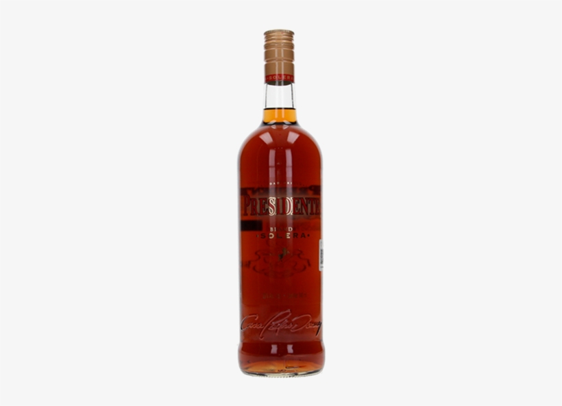 Brandy Botella 940 Ml Presidente Solera - Brandy - Free Transparent PNG ...