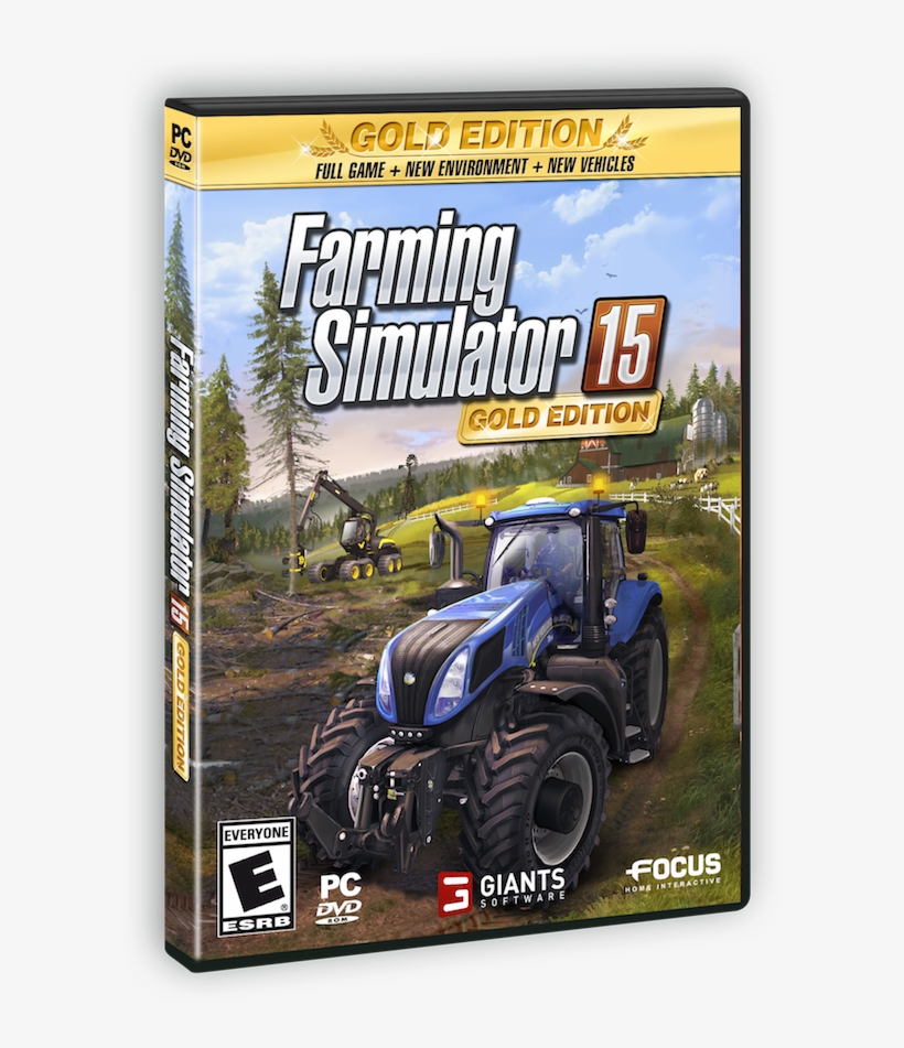 Farming Simulator 15 Pc Gold Edition - Free Transparent PNG Download ...