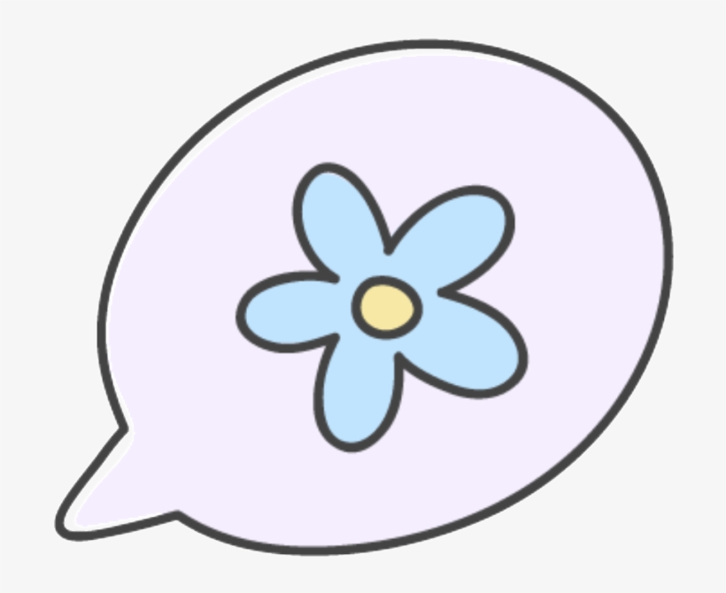 Hand Drawn Flower Bubble Vector - Free Transparent PNG Download - PNGkey