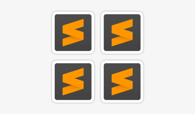 Sublime Text ×4 Sticker - Sticker - Free Transparent PNG Download - PNGkey