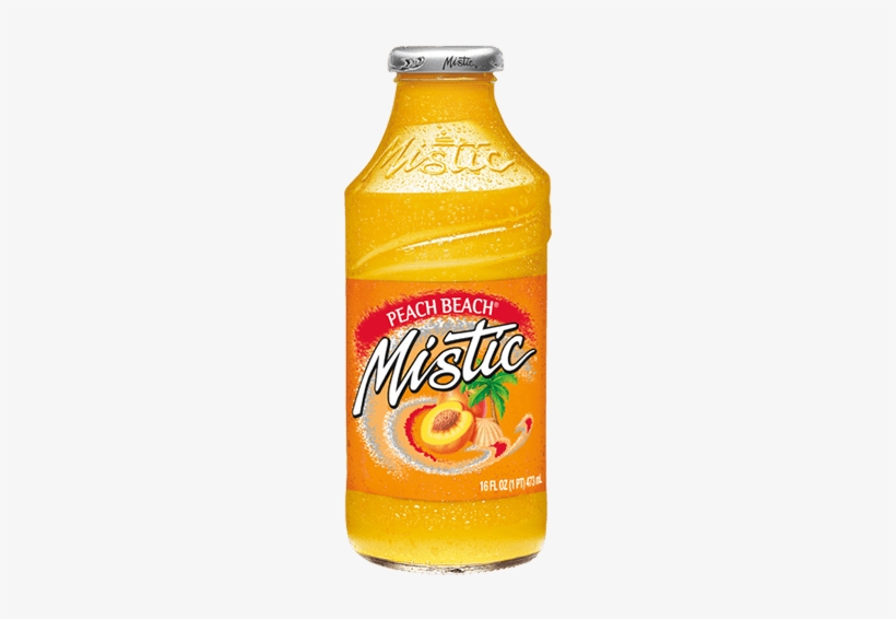 Mistic Peach Beach Juice Drink - Mistic Juice - Free Transparent PNG ...