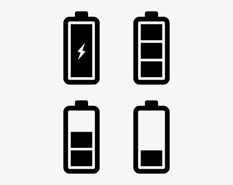Battery Life Icons Wall Stickers - Battery Life Icon - Free Transparent ...
