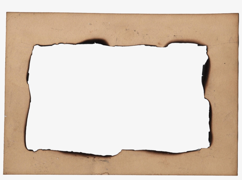 Transparent Burnt Paper Edges Download - Old Photo Frame Png - Free ...