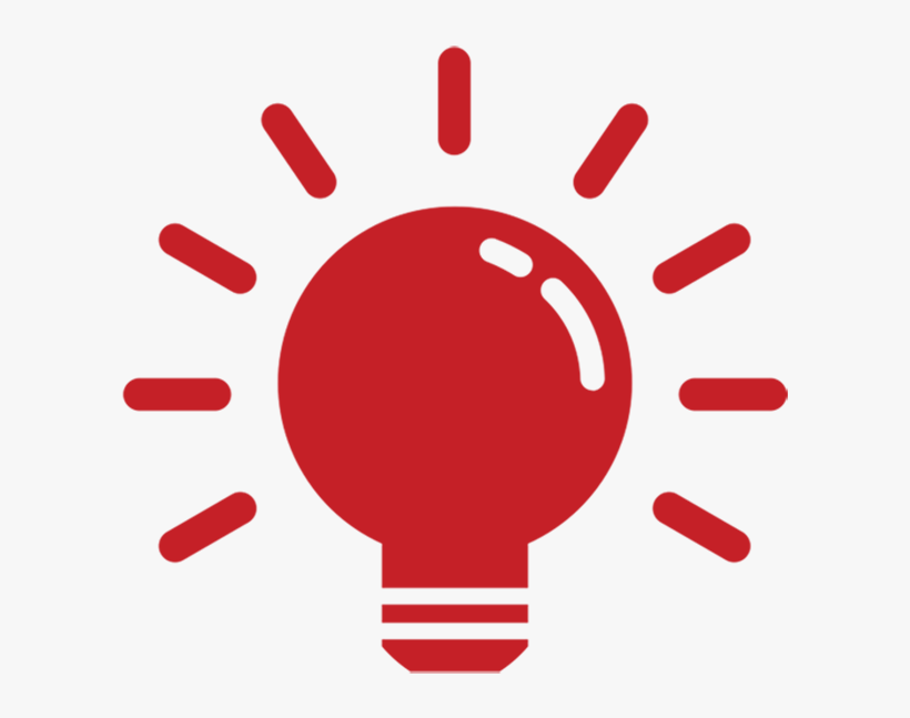 Red Light Bulb Icon - Free Transparent PNG Download - PNGkey