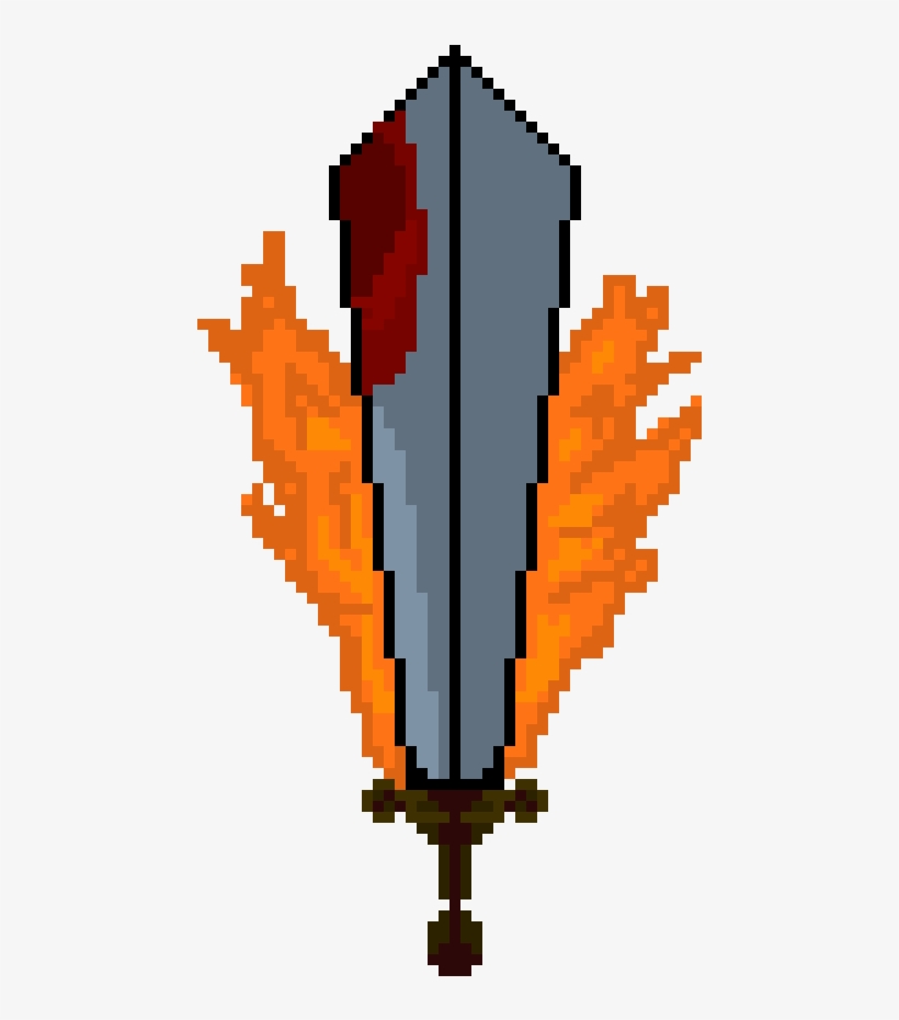 Flaming Sword - Free Transparent PNG Download - PNGkey