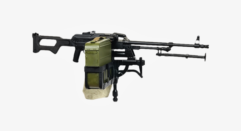 62mm Pkmb Kalashnikov Machine Gun - Pk Machine Gun - Free Transparent ...