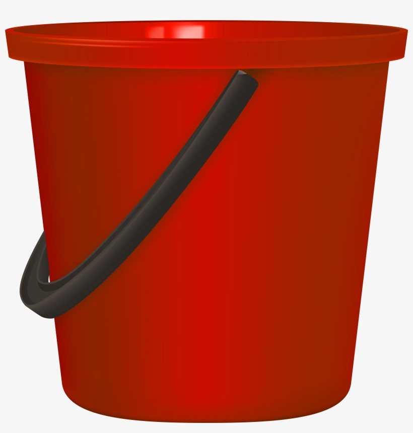 Red Bucket Png Clip Art - Free Transparent PNG Download - PNGkey