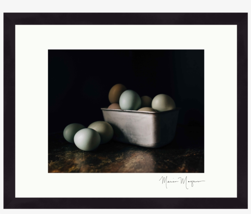 Eggs Frame With Matted Print - Free Transparent PNG Download - PNGkey
