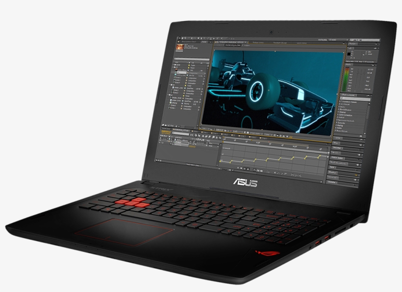 Asus Laptop - Asus Rog Strix Gl702vm - Free Transparent PNG Download ...