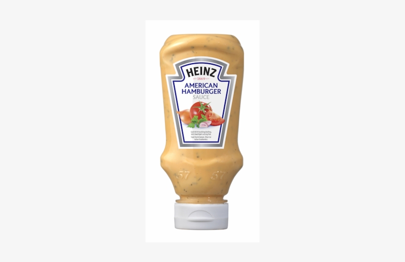2834599 Heinz American Hamburger Sauce, 225g Ean - Free Transparent PNG ...