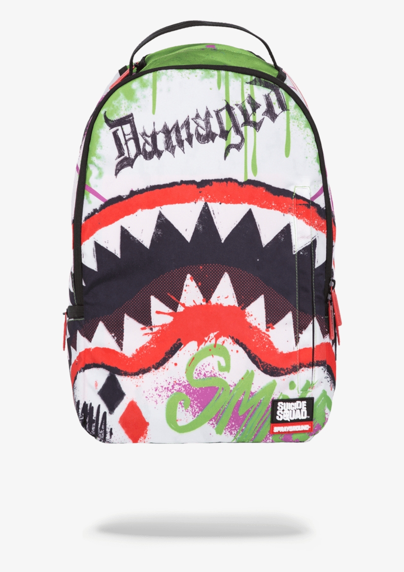 Sprayground Joker Shark Front 1 - Sprayground Joker Shark - Free ...