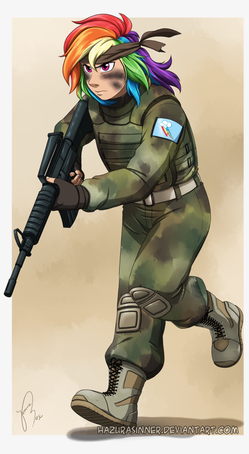 Hazurasinner, Bandana, Camouflage, Clothes, Combat, - My Little Pony ...