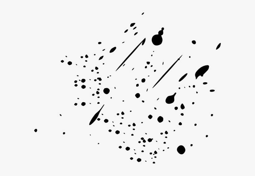 Black Splatter Paint Png - Free Transparent PNG Download - PNGkey